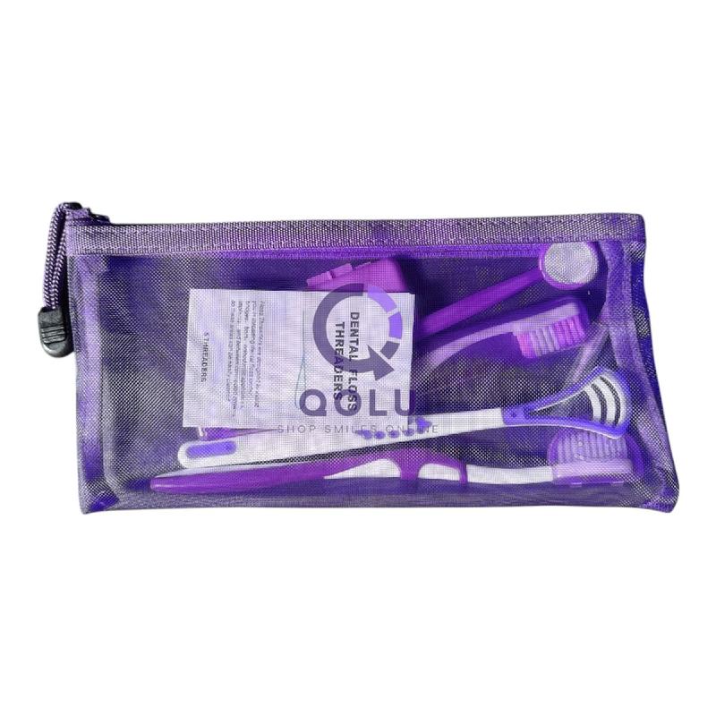 Ortho kit set for braces oral hygiene brace wax pouch travel - TikTok ...