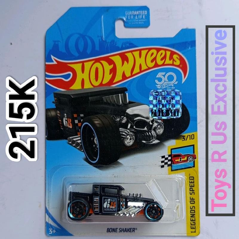 Hot Wheels Legends Of Speed Bone Shaker Hitam Toys R Us Exclusive ...