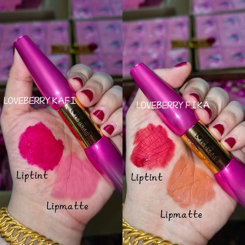 LOVEBERRY BARBIE OMBRE FIKA KAFI LIPMATTE LIPTINT 2in1 ORIGINAL ...