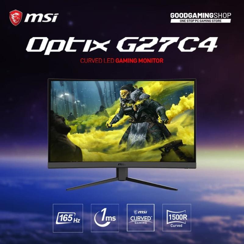 MSi Optix G27C4 - Gaming Monitor - Shop | Tokopedia