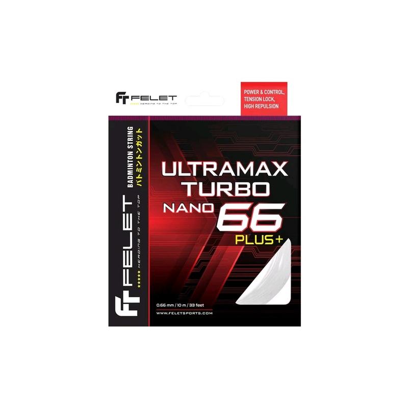 Felet Badminton String Ultramax Turbo Nano 66 Plus + Raket - TikTok ...