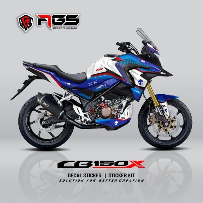 Jual DECAL HONDA CB150X / DECAL STICKER CB150X BMW / DECAL FULL BODY ...