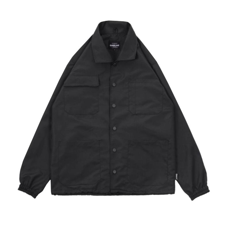 Dobujack Coach Jacket Necro Black - Shop | Tokopedia