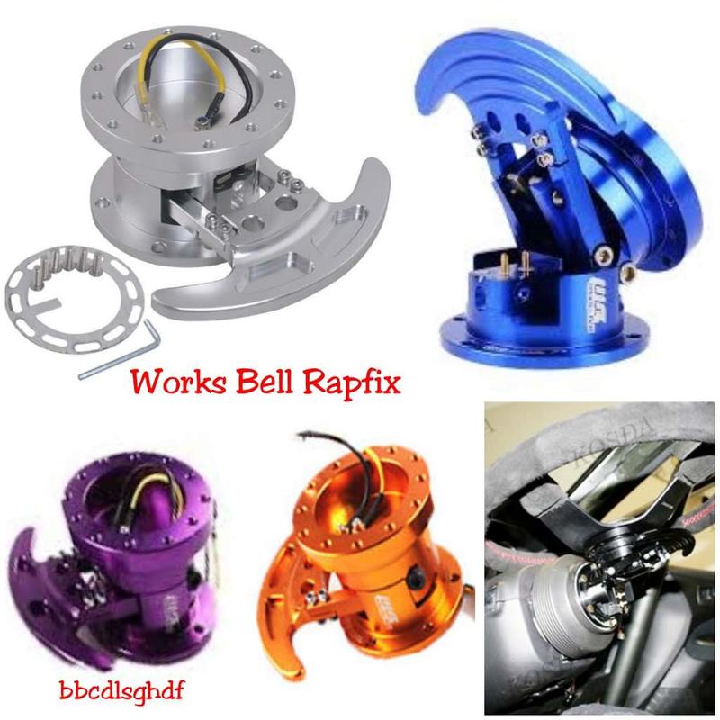 New High WORKS BELL GTC Racing Steering Wheel Quick Release Hub ...