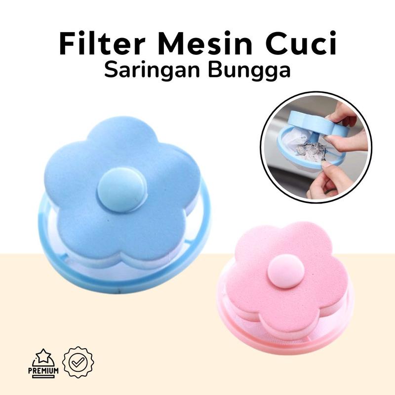 [COD] Filter Mesin Cuci Bentuk Bunga / Kantong Penyaring Kotoran - Shop ...