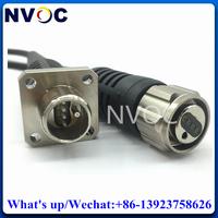Jual 4Pcs 4Core ODC Male Round Plug Type to LC/ST/FC/LC 1.5M Fiber ...