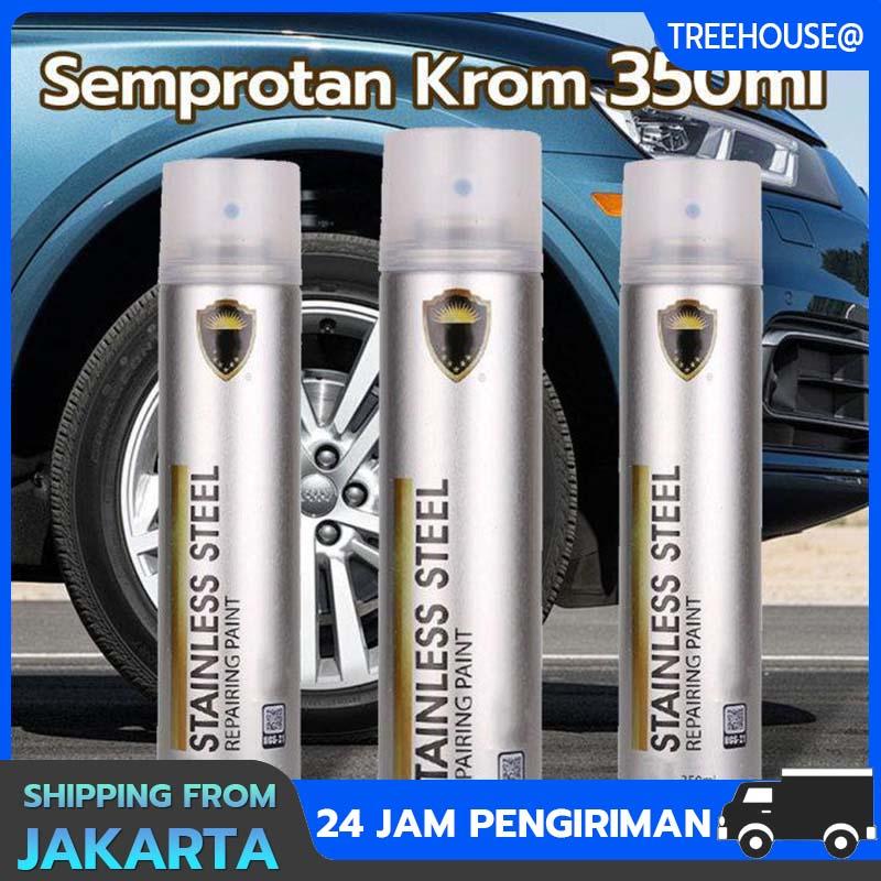 COD 350 ML Cat Semprot Chrome Sapporo Chrome Spray Paint Anti - Shop | Tokopedia