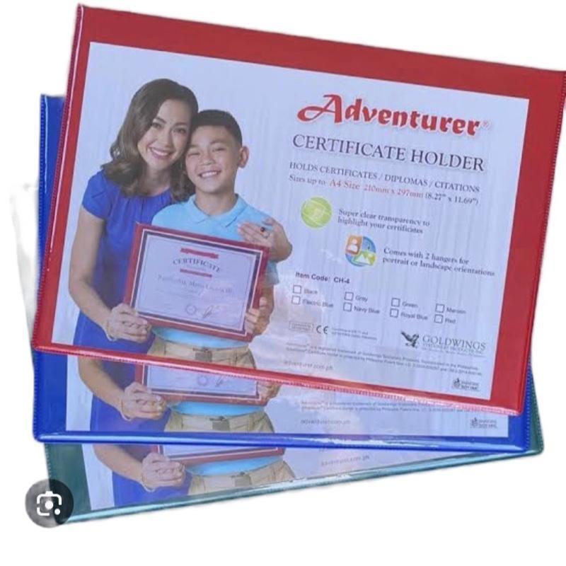A4 Certificate Holder - Clear Plastic Display Portfolio for ...