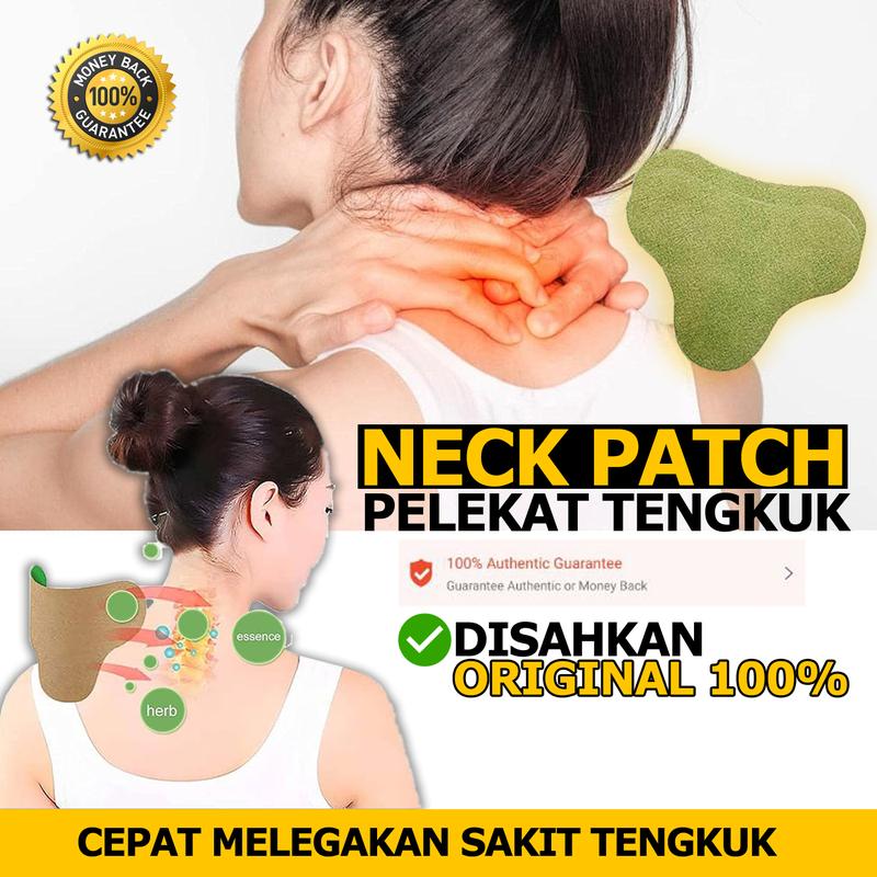 Pelekat TENGKUK Neck Patch Sakit Tengkuk /Plaster Wormwood Extract ...