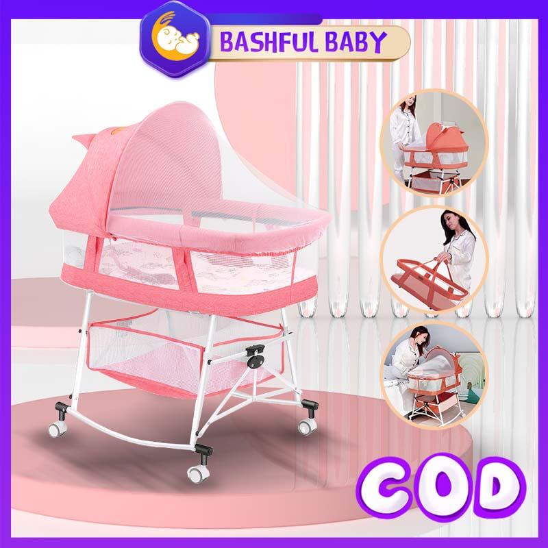 baby Cot 3in1 baby Crib removable portable baby bed Easy Foldable ...