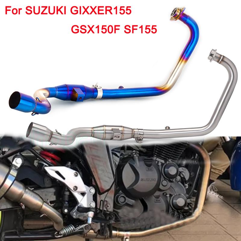 Slip-on For SUZUKI GIXXER155 GSX150F SF155 Motorcycle Exhaus - TikTok ...