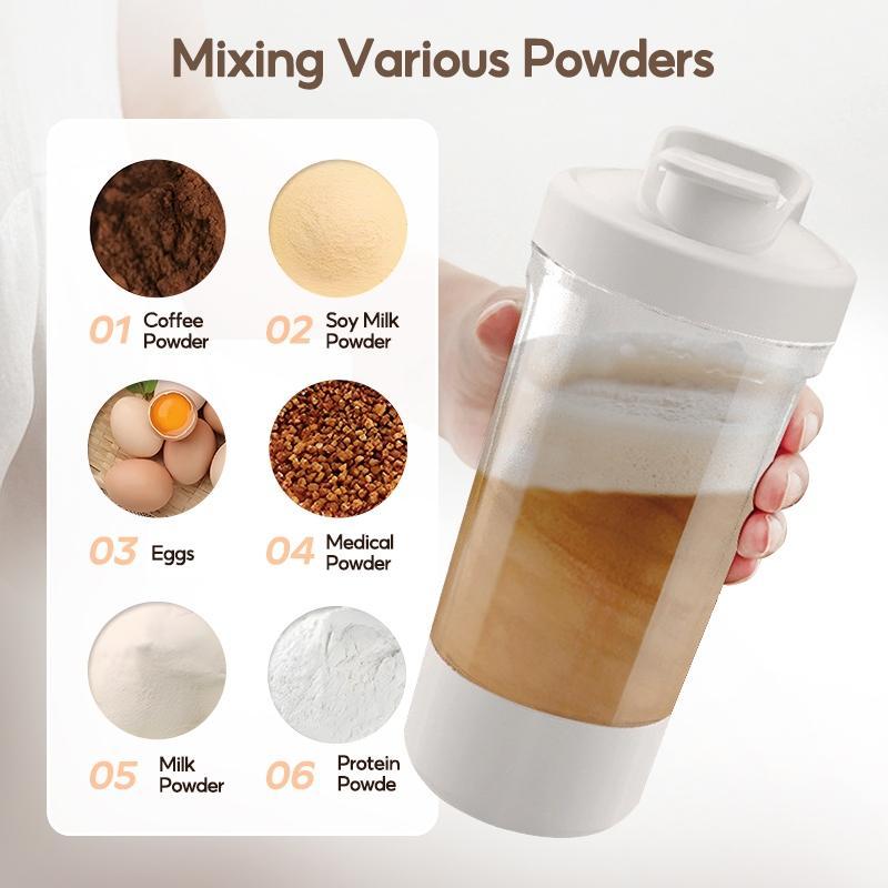 Electric Protein Shaker Bottle Self Stirring Mug Rechargeabl - TikTok ...