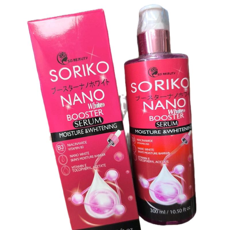 SORIKO Nano White Booster Serum 300ML Whitening Booster - SHOP - TikTok ...
