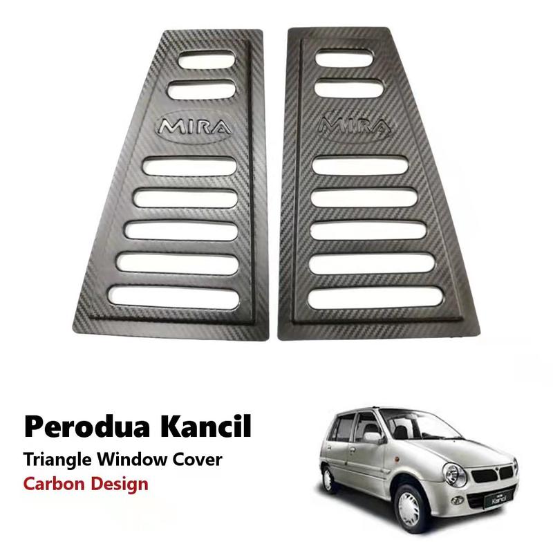 Kancil MIRA Window Cover 3D Carbon Triangle Mirror Rear Side - TikTok ...