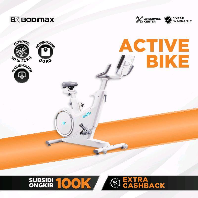 Alat Fitness Sepeda Statis BODIMAX ACTIVE BIKE Gym Otot Kursi - Shop ...