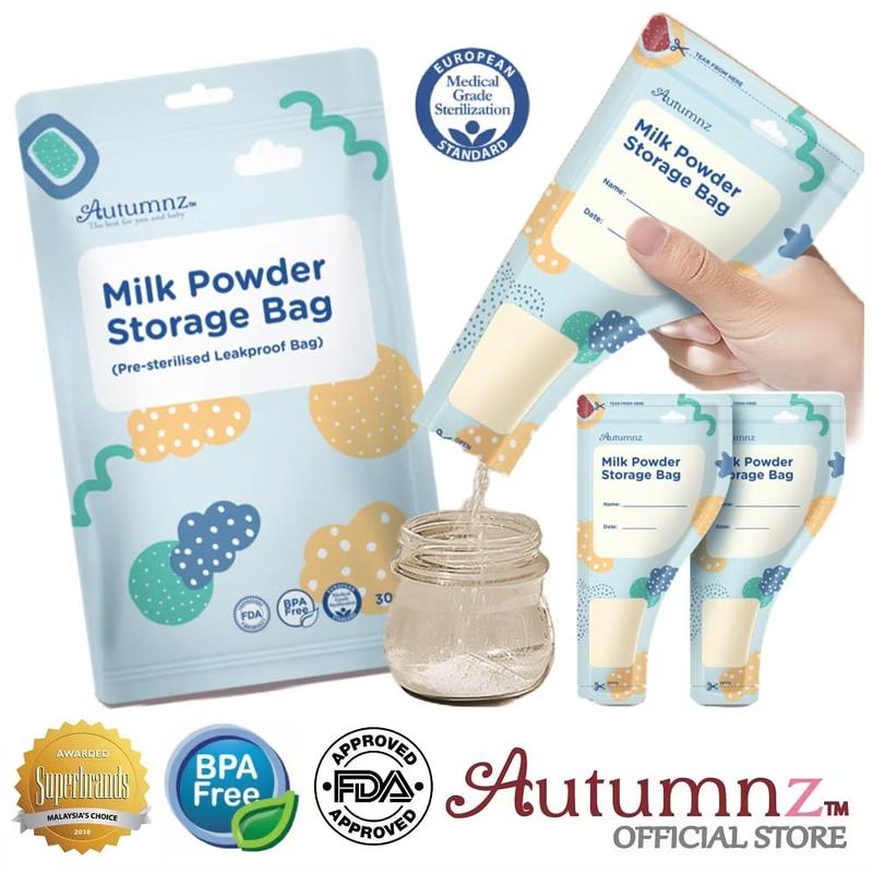 AUTUMNZ Milk Powder Storage Bag (30pcs/pack) - TikTok Shop Malaysia