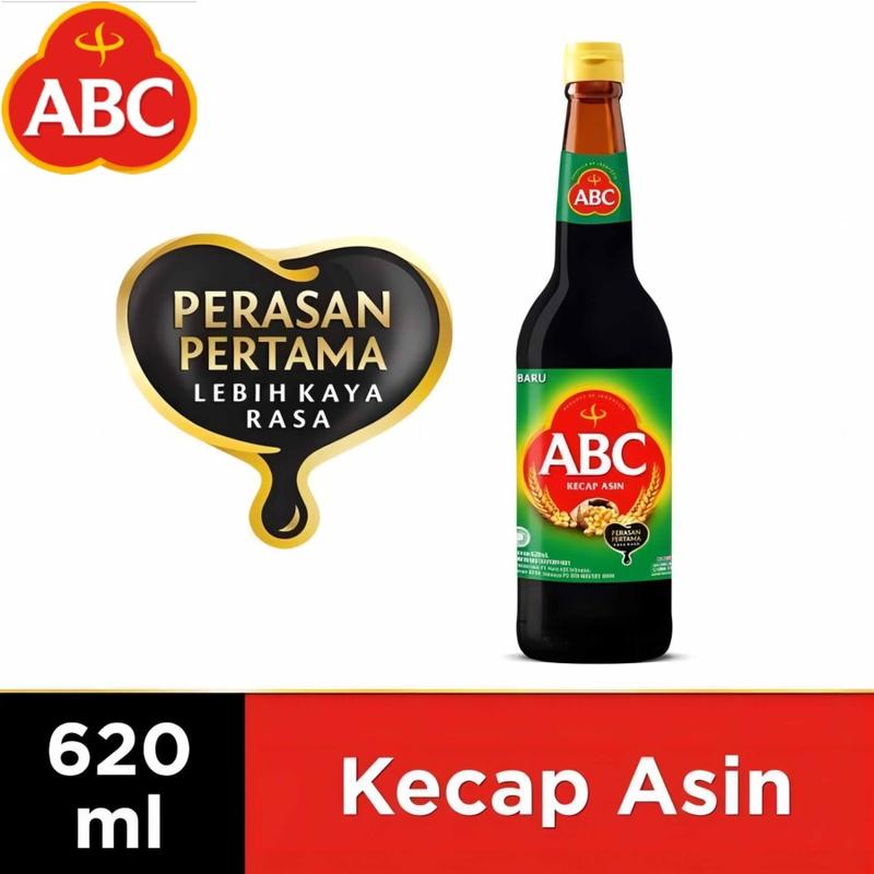 ABC Kecap Asin Kemasan Botol 620 ML Halal Bonus Bubble Dus - Shop ...