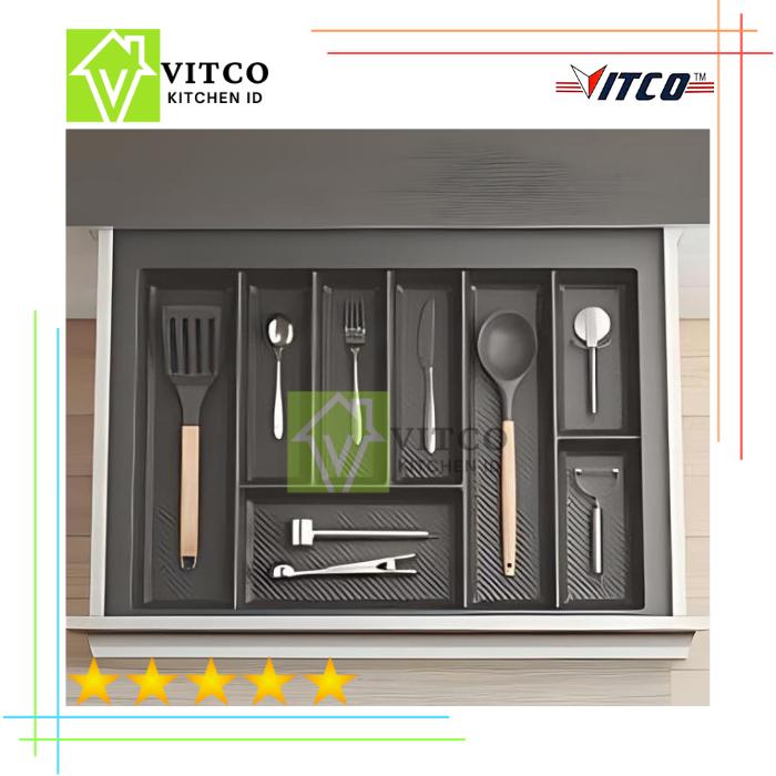 Promo VITCO 700-N Cutlery Tray Organizer 700 mm / Tatakan sendok garpu ...