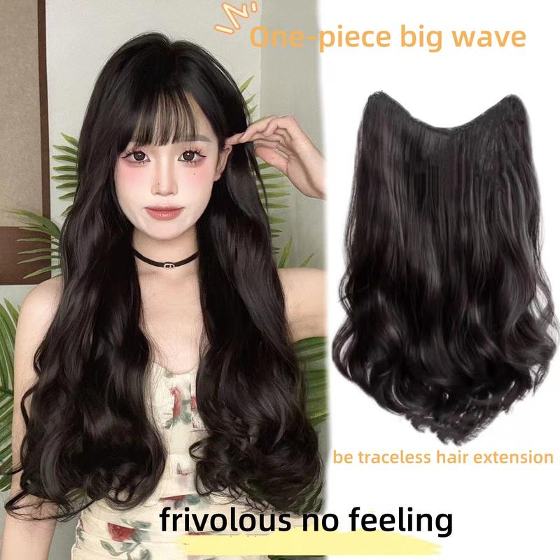 Big Wave wig piece with increased hair volume, fluffy, invisible ...