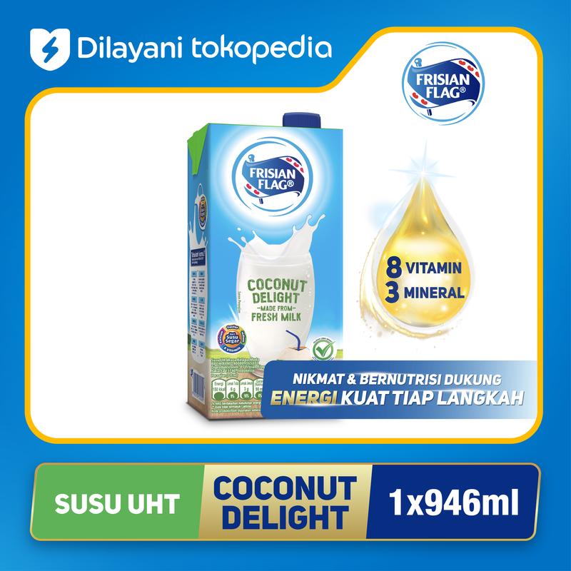 Frisian Flag Purefarm Susu UHT Coconut Delight 946ml - Shop | Tokopedia