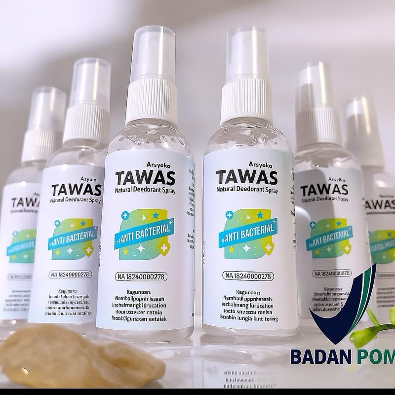 Paket 6 Botol Deodorant Tawas Spray Original Tawas - Anti bau badan ...