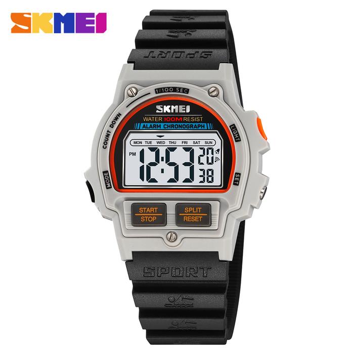 Promo Jam Tangan Pria Digital Dual Time Sport Watch Tahan air 10 Bar ...