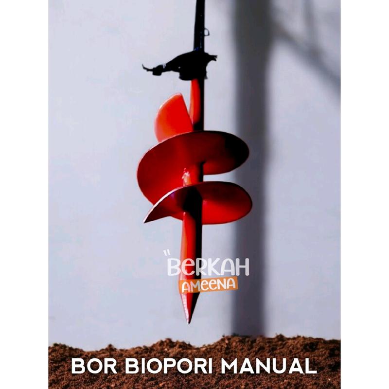 BOR BIOPORI BOR TANAH MANUAL 3 ULIR 4 inch - alat pelubang tanah - Shop ...