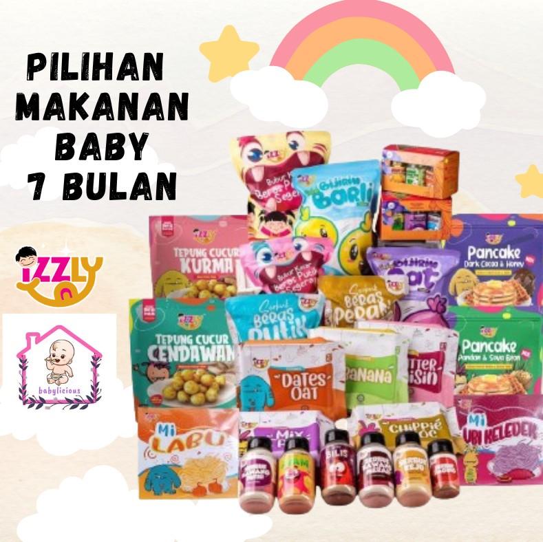 Izzly Babyfood Pilihan 7bulan - BUBUR, PERASA, PUREE, BISKUT - TikTok ...