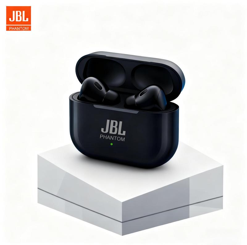 JBL PHANTOM T8 Earphone Bluetooth Nirkabel True Wireless, Anti Air ...
