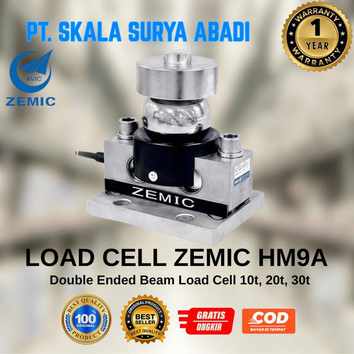 Promo Load Cell ZEMIC HM9A Kapasitas 30t/ Double Ended Beam Load Cell ...