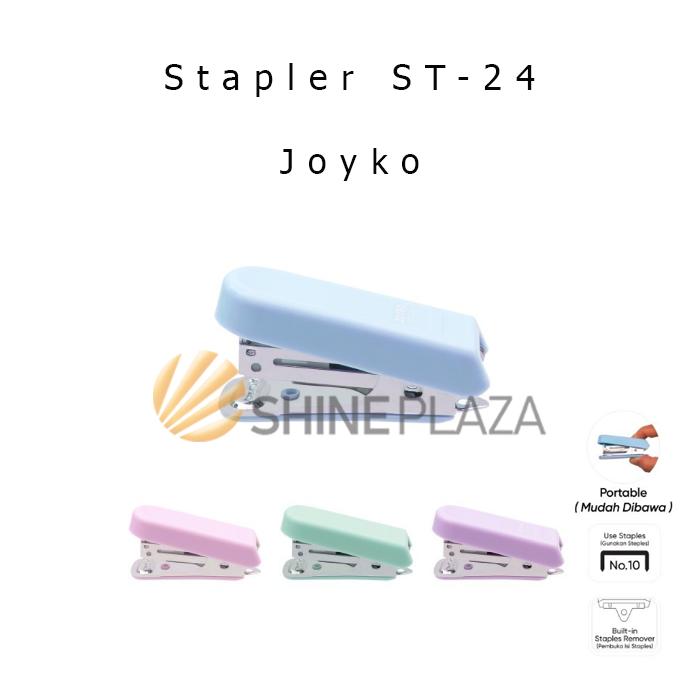 Stapler Pastel Color Joyko ST-24 - Stepler Jepretan Hekter Kecil - Shop ...