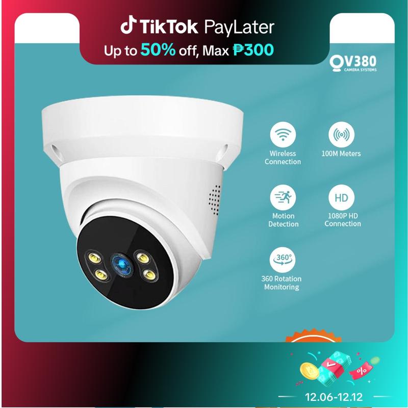 [COD 1 Year Warranty] V380 Q1 Wide Angle 3MP PTZ Indoor CCTV - TikTok ...