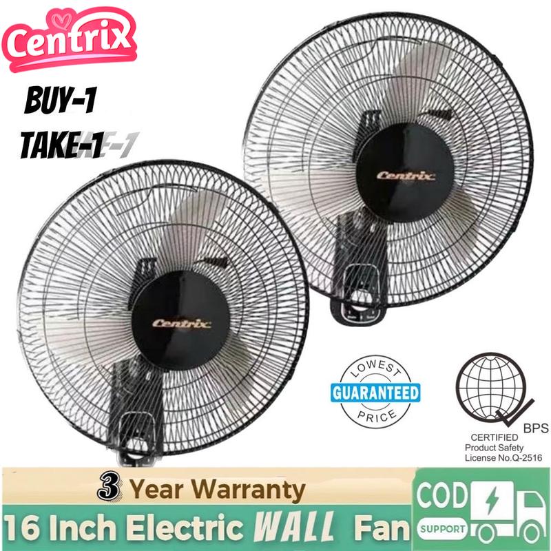 Centrix Wall Fan Buy-1 Take-1 High Quality Banana Blades Imported ...