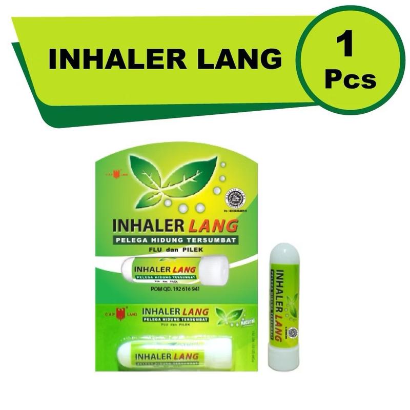 Inhaler Cap Lang Pereda Hidung Tersumbat Flu Pilek Anti Ngantuk - Shop ...