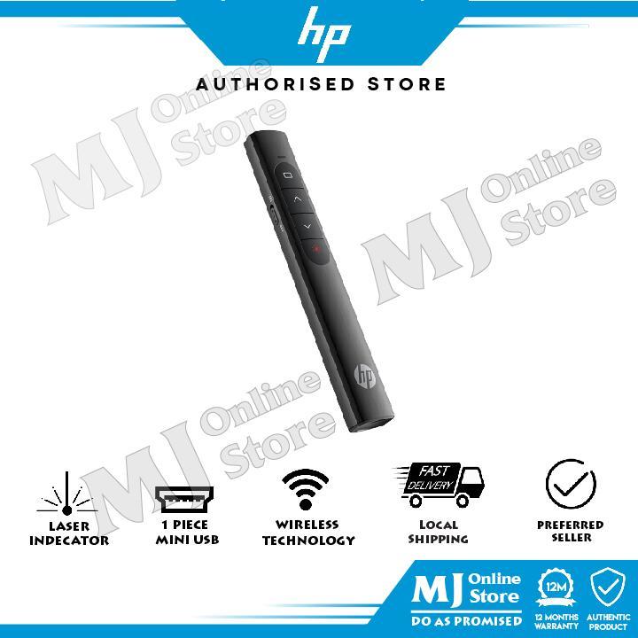 ORI [ READY STOCK ] HP SS10 Wireless Presenter Pen PowerPoin - TikTok ...