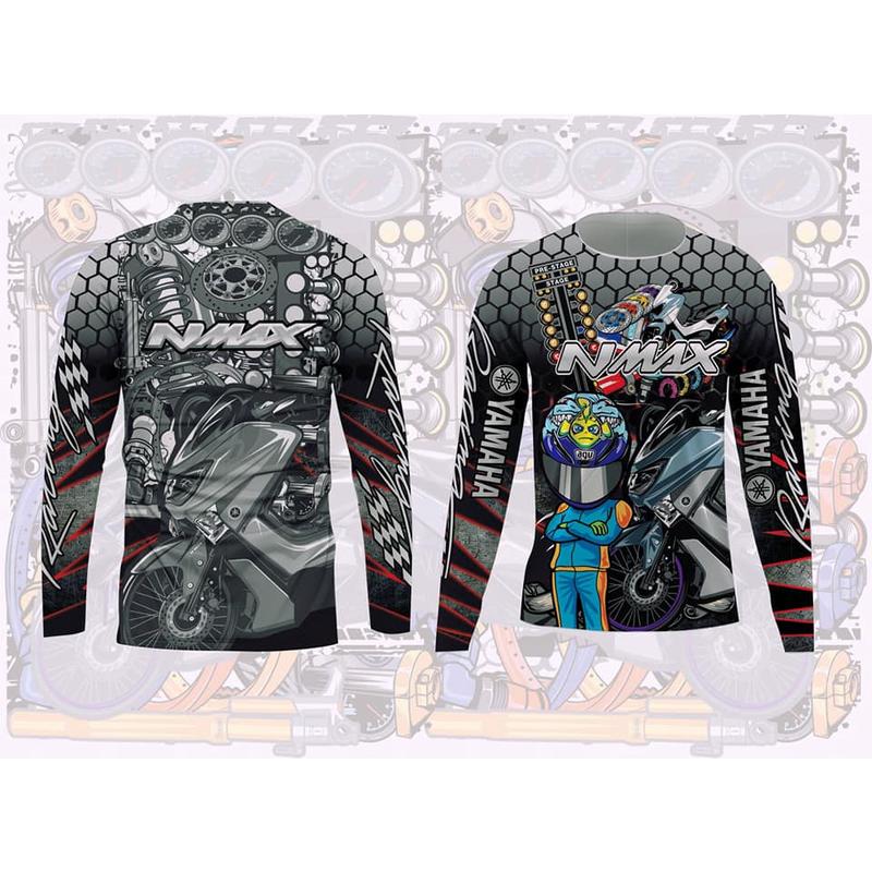 NMAX GRAY Sublimation Long Sleeve, Full Print, Thailook Design ...