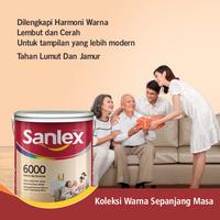 Jual Sanlex 6000 - Cat Tembok Interior dan Eksterior - 5 Kg dan 1 Kg ...