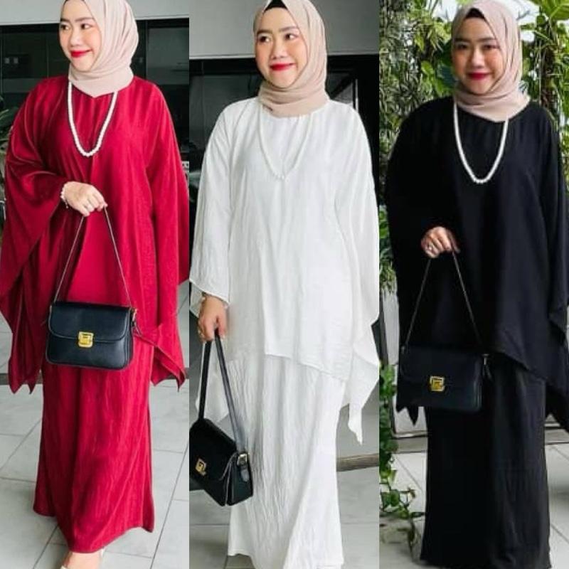KURUNG KAFTAN ZENIA (FREE SIZE DAN PLUS SIZE) - TikTok Shop Malaysia