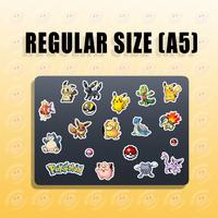 Jual 30pcs POKEMON PIXEL Sticker Pack | stiker pokemon pixel aesthetic ...