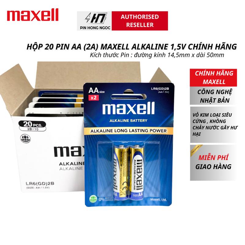 Pin AA và Pin AAA Maxell Alkaline 1,5V Siêu Bền - Chính hãng - TikTok ...