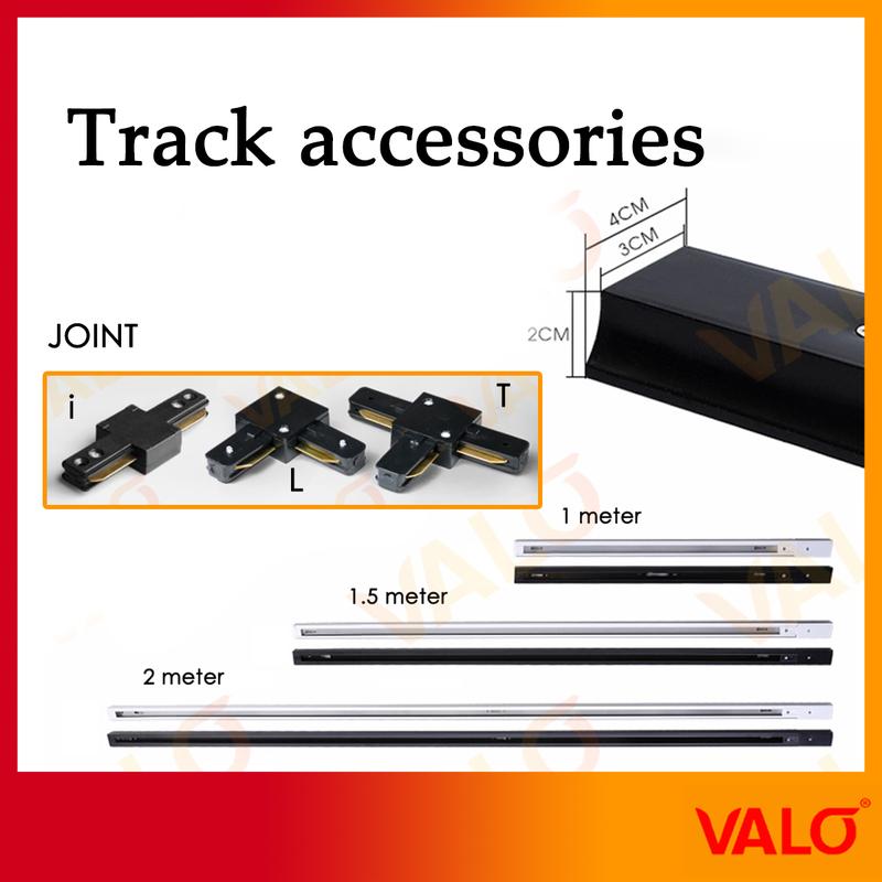 1 METER track rail normal dan aksesori track bar sambungan i - TikTok ...