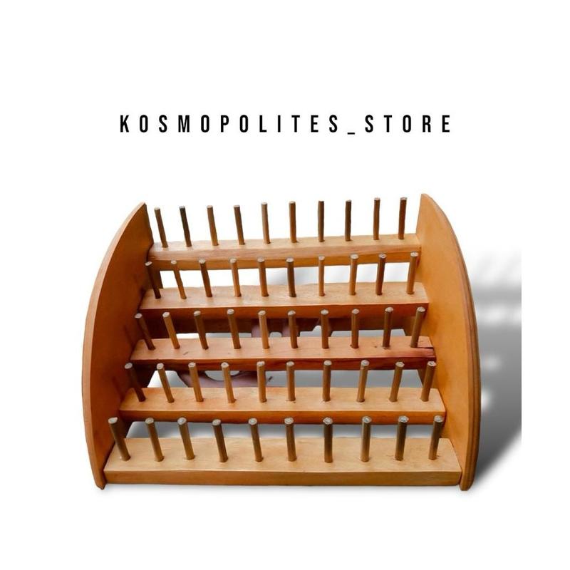 rak benang spul/rak spool Alat rak benang jahit kap 50 - Shop | Tokopedia