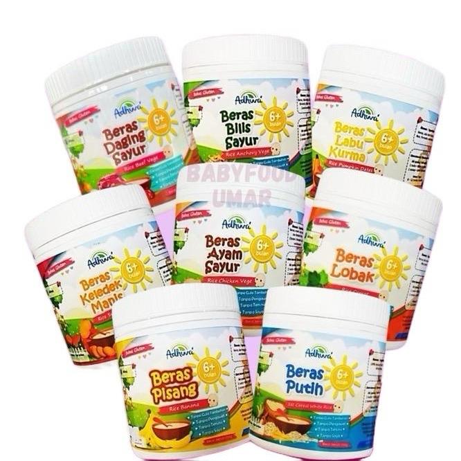 ADHWA BABYFOOD Bubur Instant Baby Bubur Segera Serbuk Bubur Baby ...