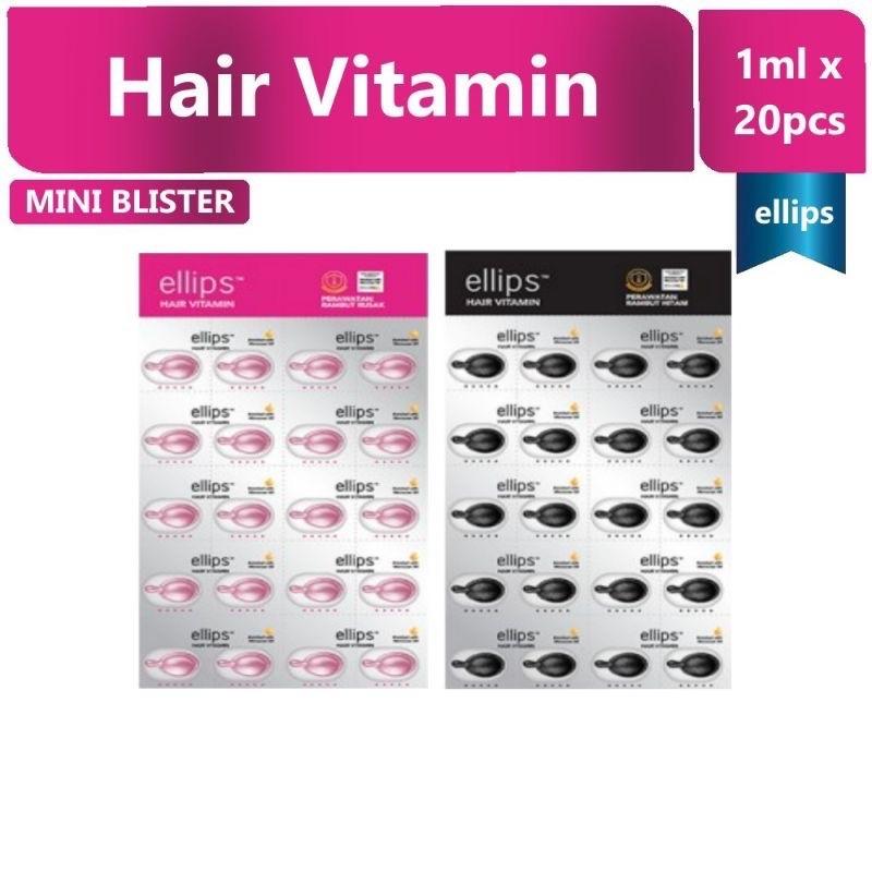 Ellips vitamin perawatan Rambut 1 Lembar 20 Capsul Haircar - Shop ...