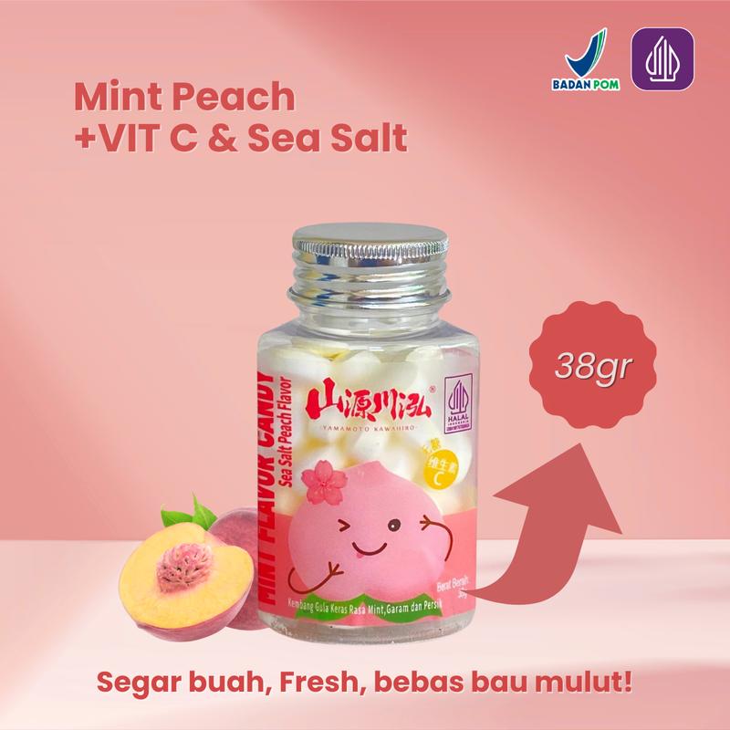 Permen Mint Bebas Gula 0% Kemasan Botol 38gr HALAL BPOM Menyegarkan ...