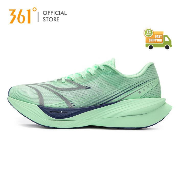 Promo 【361 Degrees】Furious ET 10km+ Sepatu Lari dengan Pelat Serat ...
