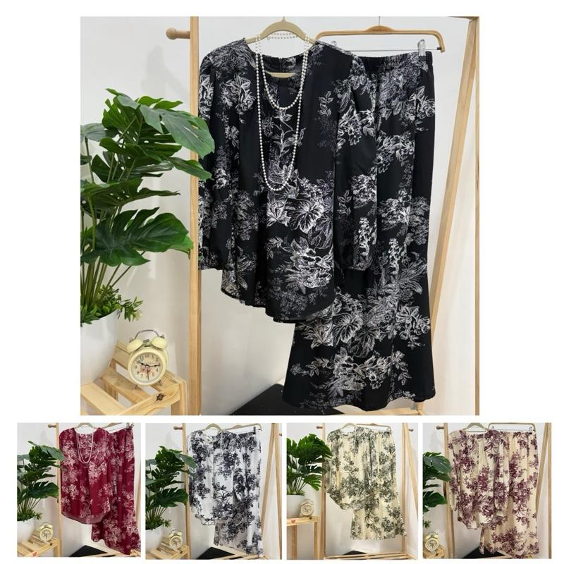 new design Set RAYA kain SUTERA + rantai - TikTok Shop Malaysia