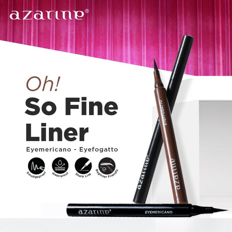[FLASH SALE] Azarine Oh! SO FINE LINER 1.5ml - Shop | Tokopedia