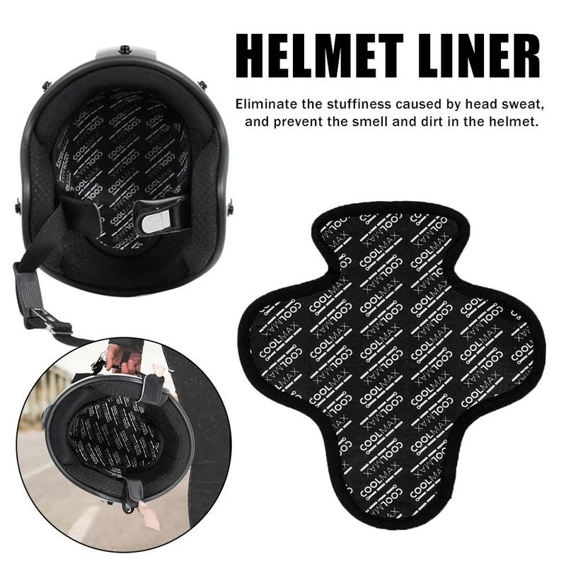 Universal Motorcycle Helmet Insert Liner Cap Breathable Sweat - TikTok ...