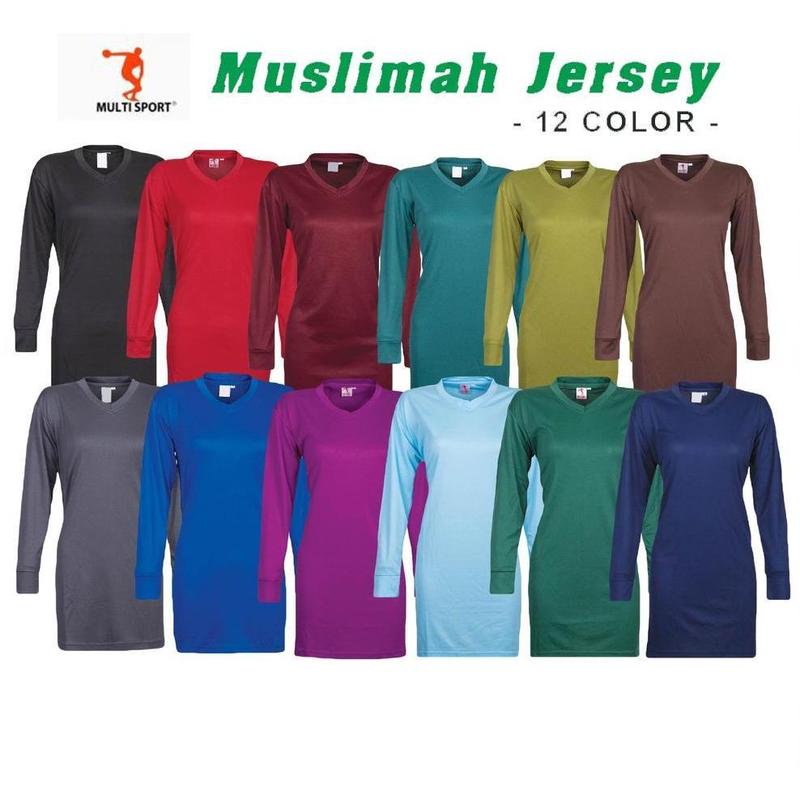 Muslimah ARORA MULTISPORT Jersi Microfiber Mini Eyelet Quick - TikTok ...
